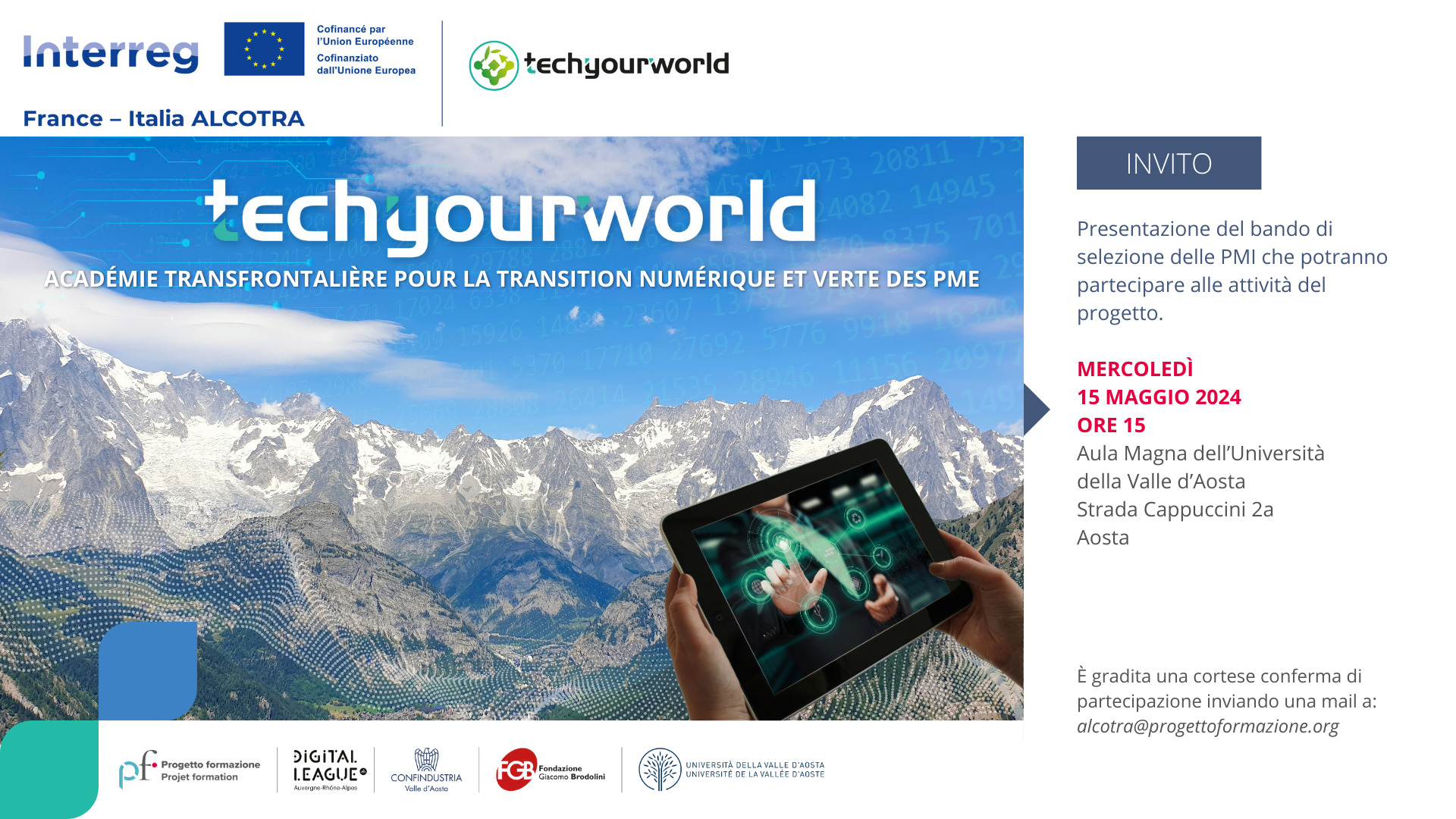 15 maggio | Alcotra 2021 - 2027